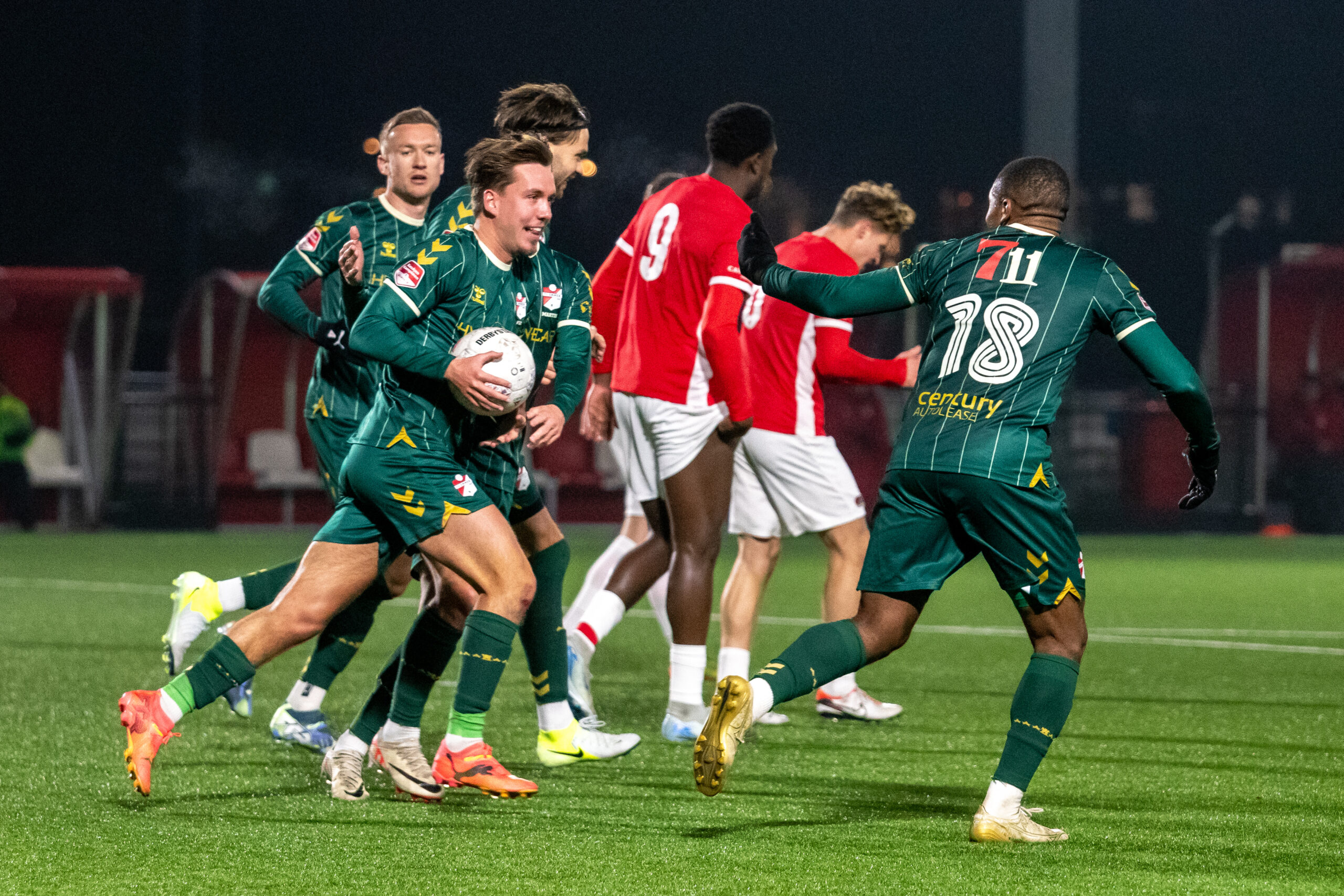 Dennis Vos in Elftal van de Week - FC Emmen